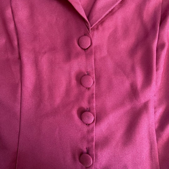 Unique Vintage | Tops | Red Vintage Blouse | Poshmark